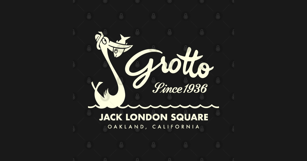 Grotto Restaurant - Seafood - T-Shirt | TeePublic