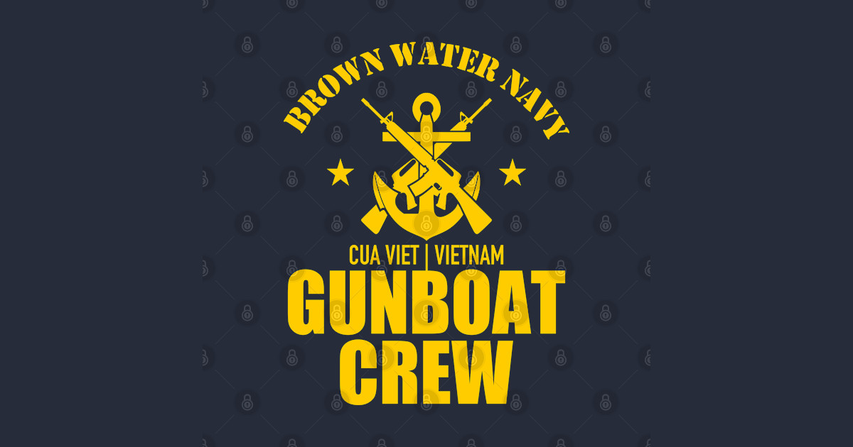 Gunboat Crew Cua Viet (Front & Back Logo) - Pbr Vietnam - T-Shirt ...