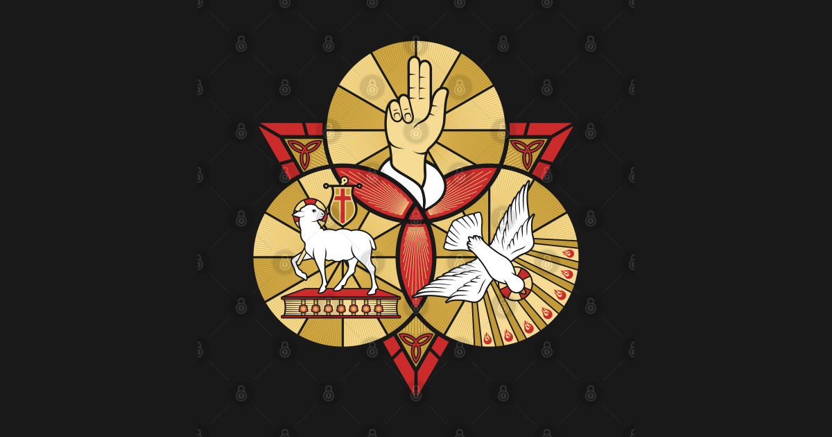 The magnificent seal of the Holy Trinity - Holy Trinity - T-Shirt ...