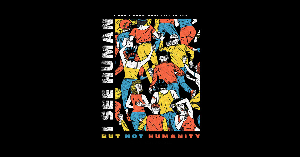 Humanity - Humanity - Sticker | TeePublic