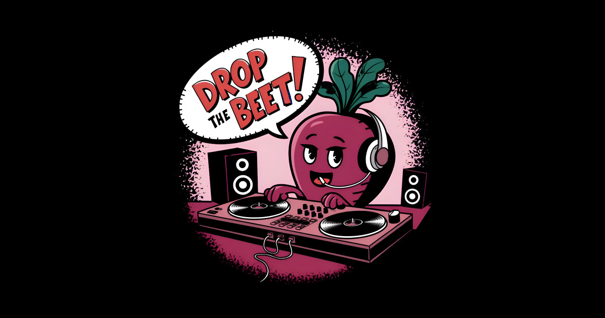 Drop The Beet Music - Music Lover - Posters and Art Prints | TeePublic