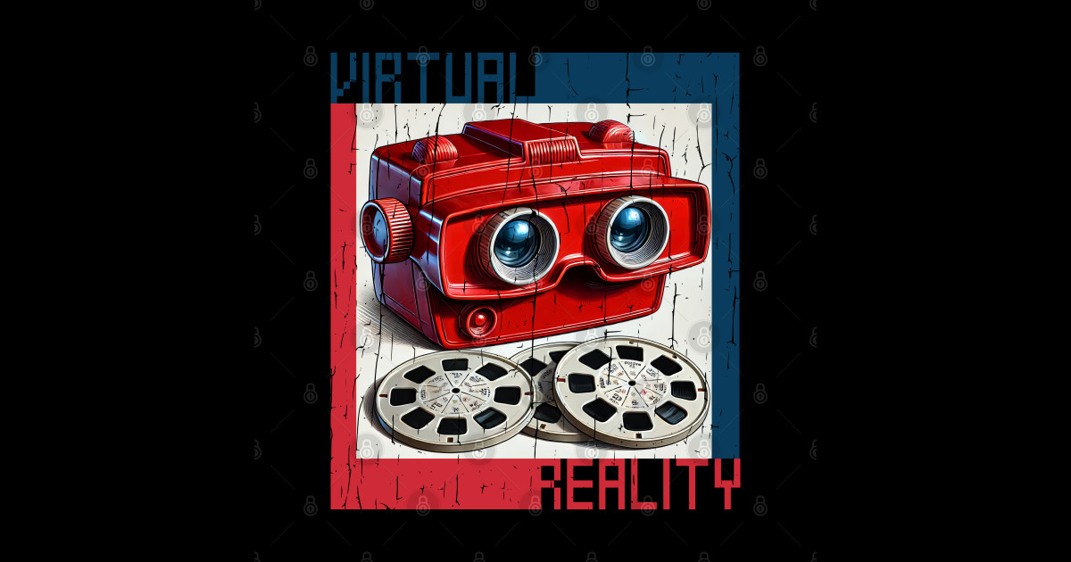 90s nostalgia - Old School VR - 90s Nostalgia - Sticker | TeePublic