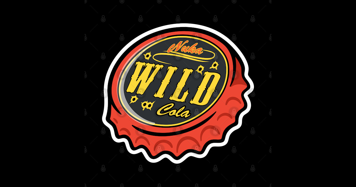 Nuka Wild Cola Cap - Nuka Wild Cola Cap - Sticker | TeePublic