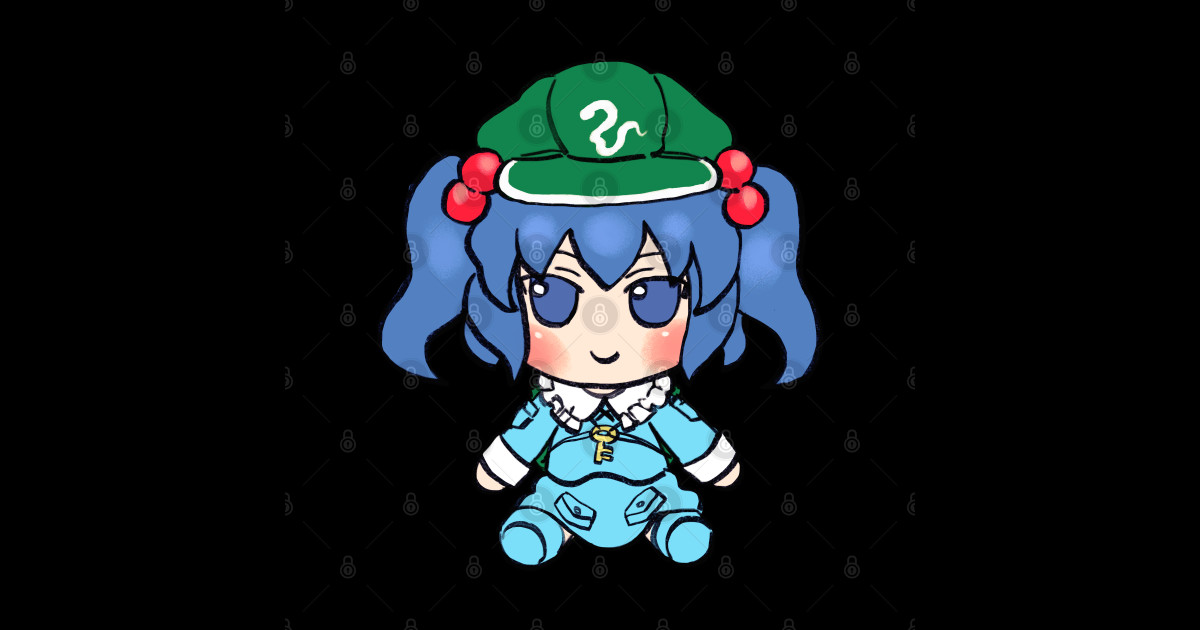 Mudwizard draws nitori kawashiro fumo plush / touhou memes - Touhou ...