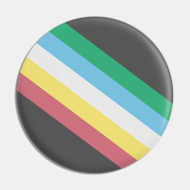 Disability Pride Flag - Disability Pride - Pin | TeePublic