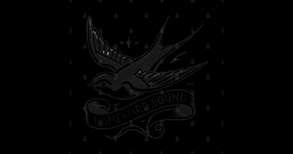 Homeward Bound Swallow – British Isles Maritime Symbol - Swallow Tattoo ...