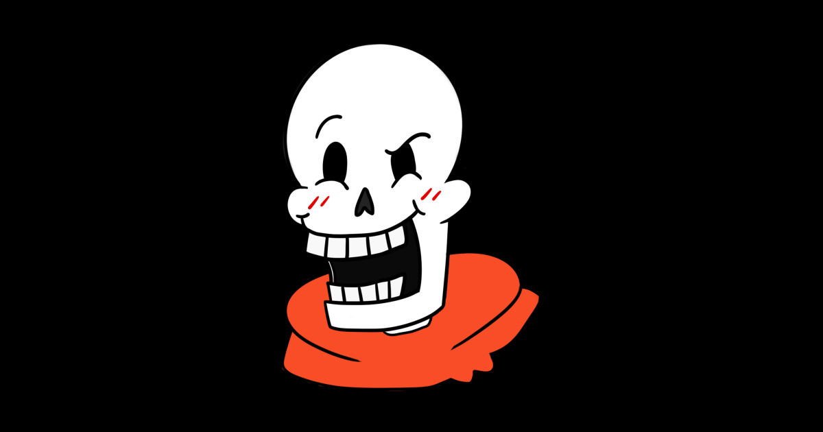 Papyrus - UNDERTALE - Undertale - Sticker | TeePublic