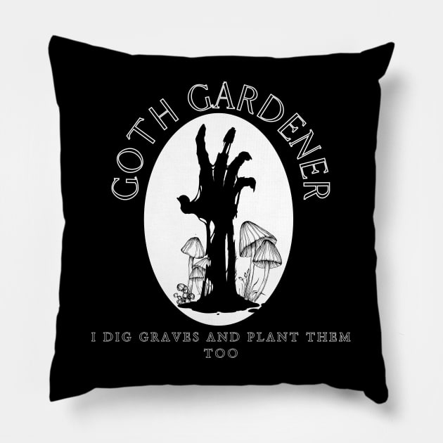 Goth Gardener | "I Dig Graves and Plant Them Too" Zombie Hand ...