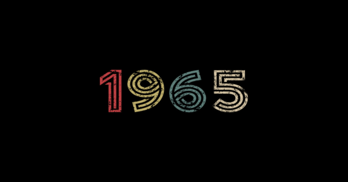 Vintage 1965 Limited Edition, Vintage 1965 - Vintage 1965 - Sticker ...