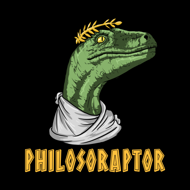 Philosoraptor Velociraptor Philosopher - Funny Philosophy - Funny ...