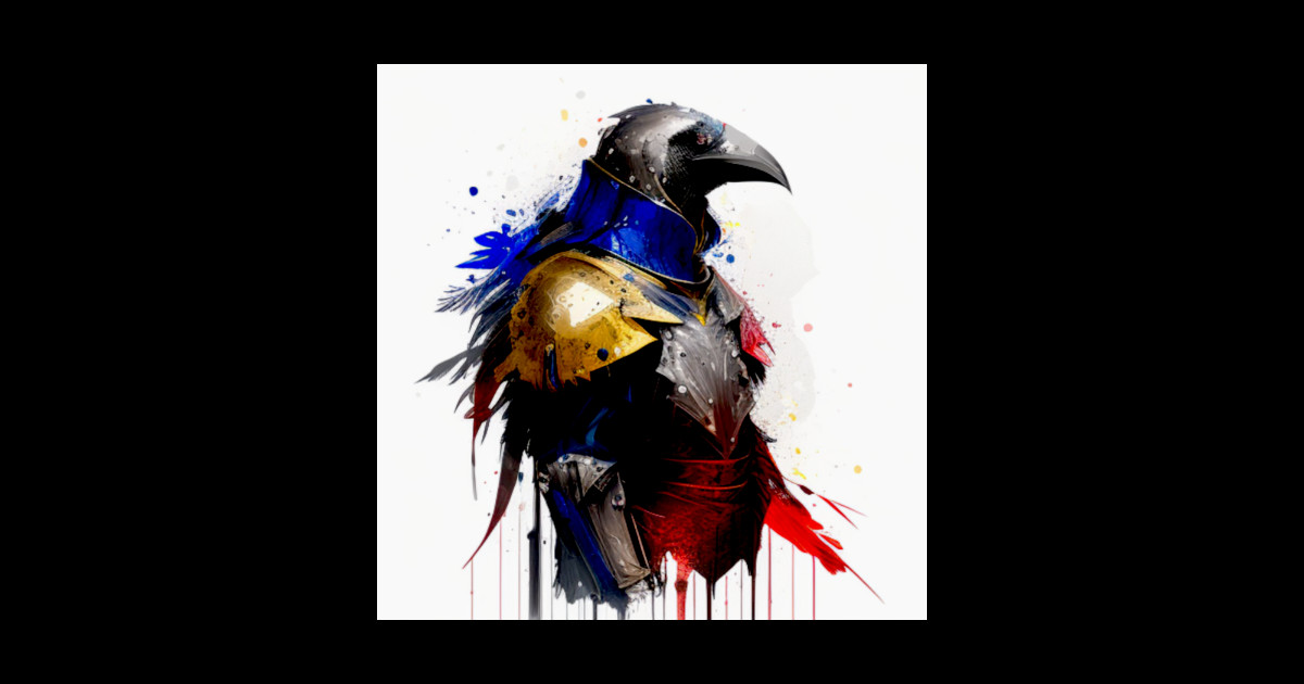 Crow Knight - Cedric - Crow Knight - Sticker | TeePublic