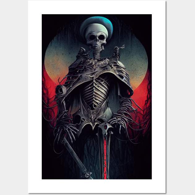 Necromancer Saga : Undead Knight - Necromancer - Posters and Art Prints ...