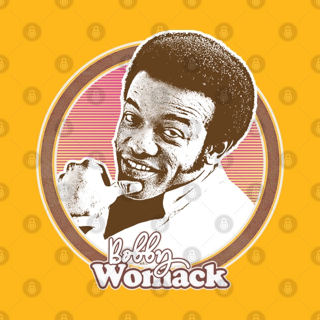 Bobby Womack /// Retro Style Fan Art Design - Bobby Womack - T-Shirt ...