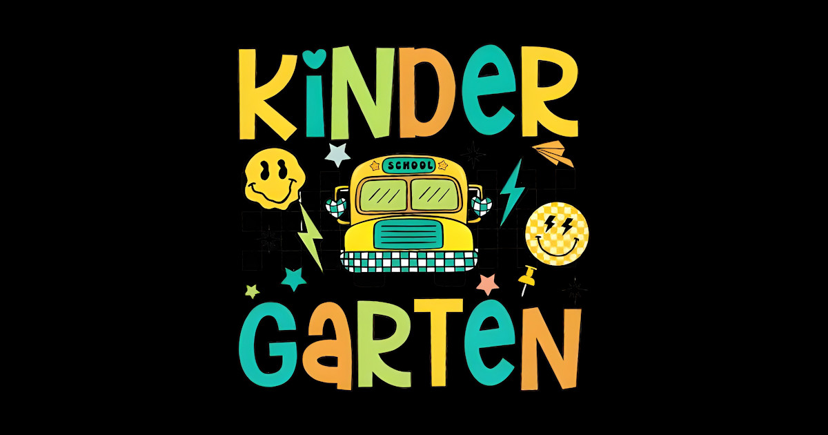 Retro Back to School Bundle, Kindergarten, First Day of School, School ...