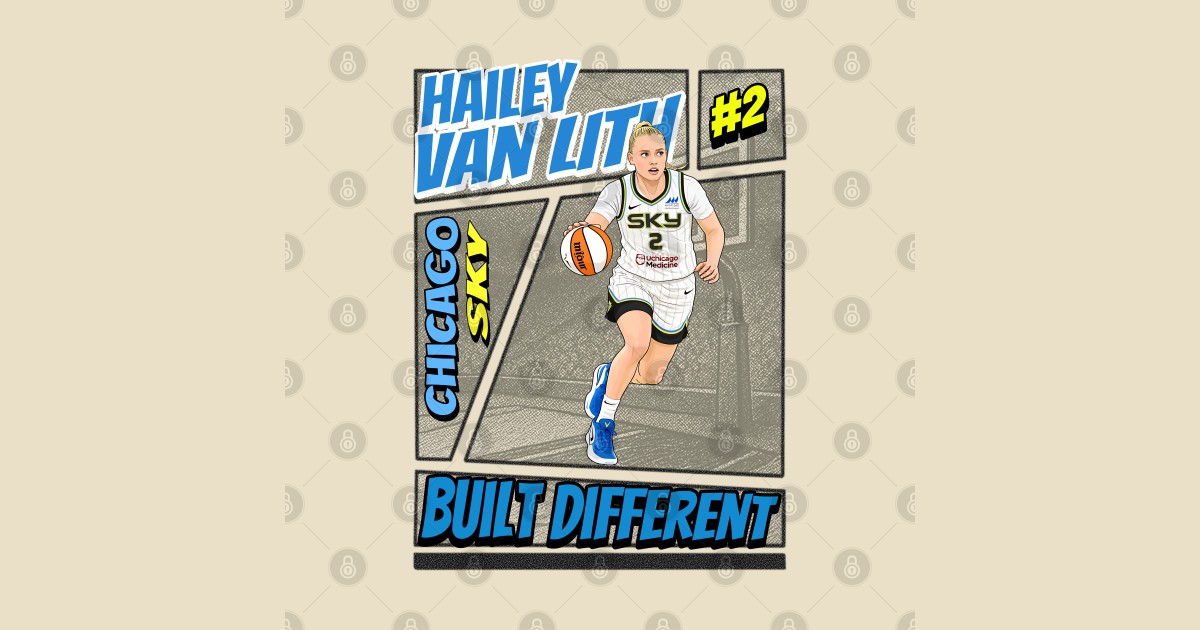 Hailey Van Lith Built Different - Hailey Van Lith - T-Shirt | TeePublic