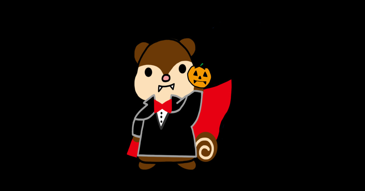 Vampire squirrel - Vampire Squirrel - Sticker | TeePublic
