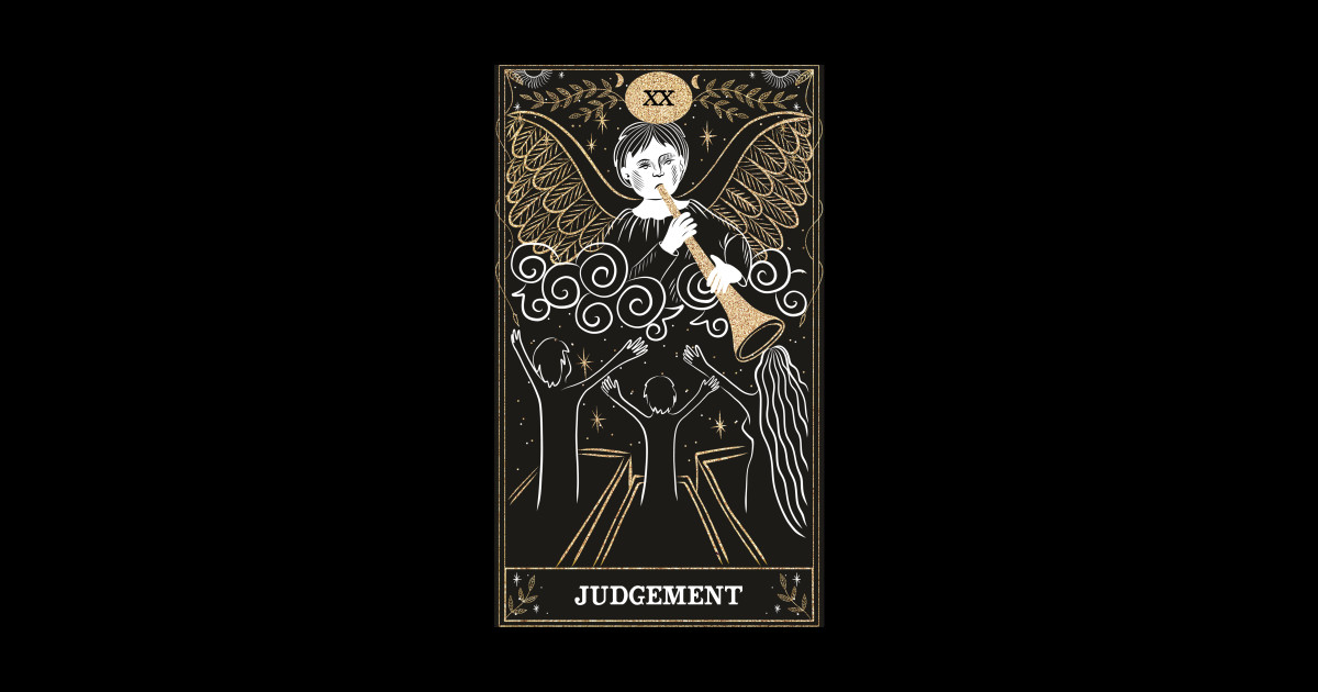 Judgement Tarot Card - Judgement Tarot Card - Sticker | TeePublic