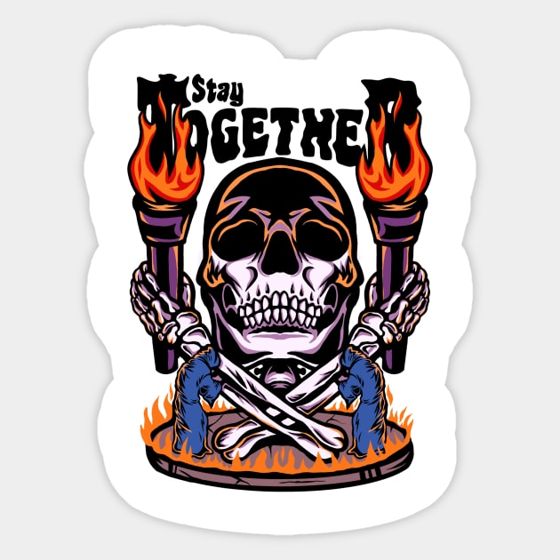STAY TOGETHER - Asiansadiary - Sticker | TeePublic