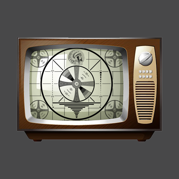 Retro TV test Signal vintage - Test Screen - T-Shirt | TeePublic