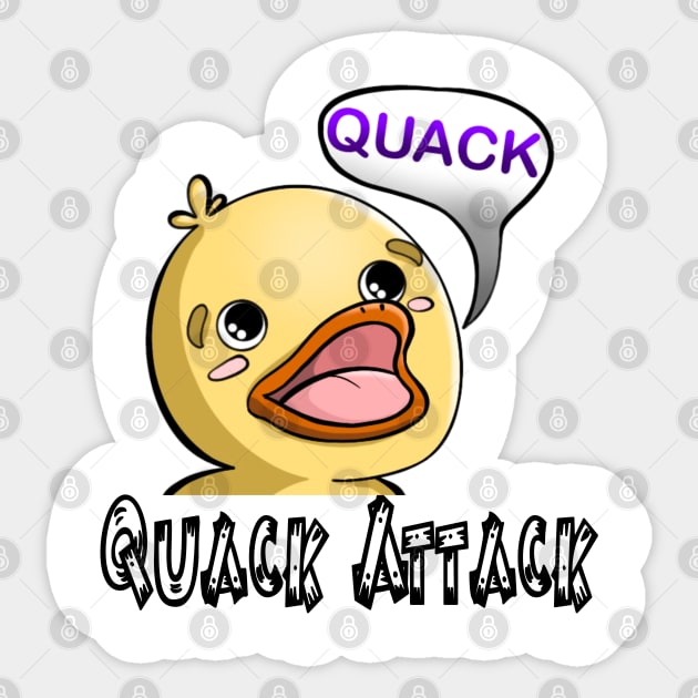 Quack Attack, Baby Duck, Twitch Streamer Emote - Gaming Apparel ...