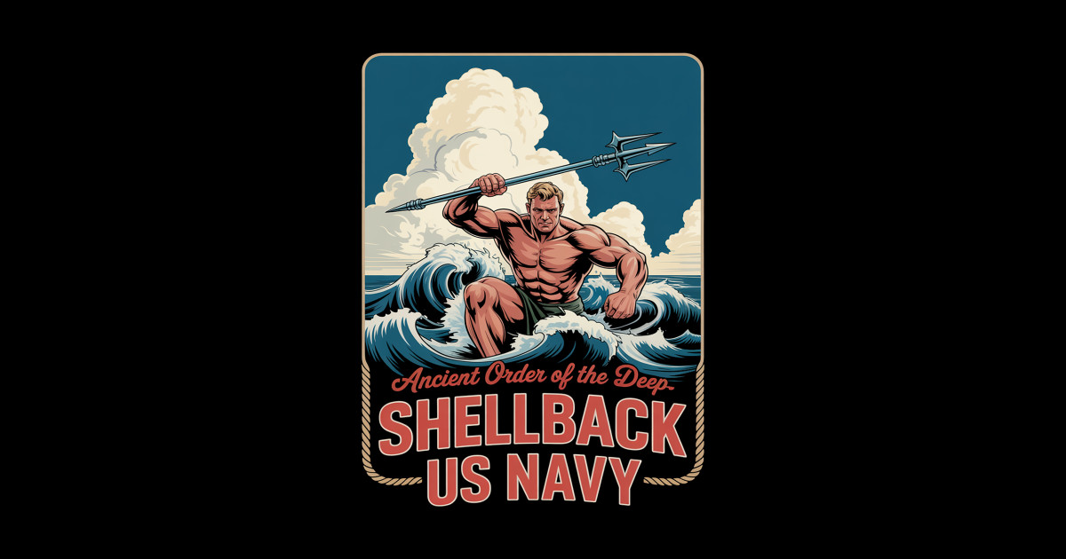 Military Veteran Shellback for Sailor and Crewman - Military Veteran ...