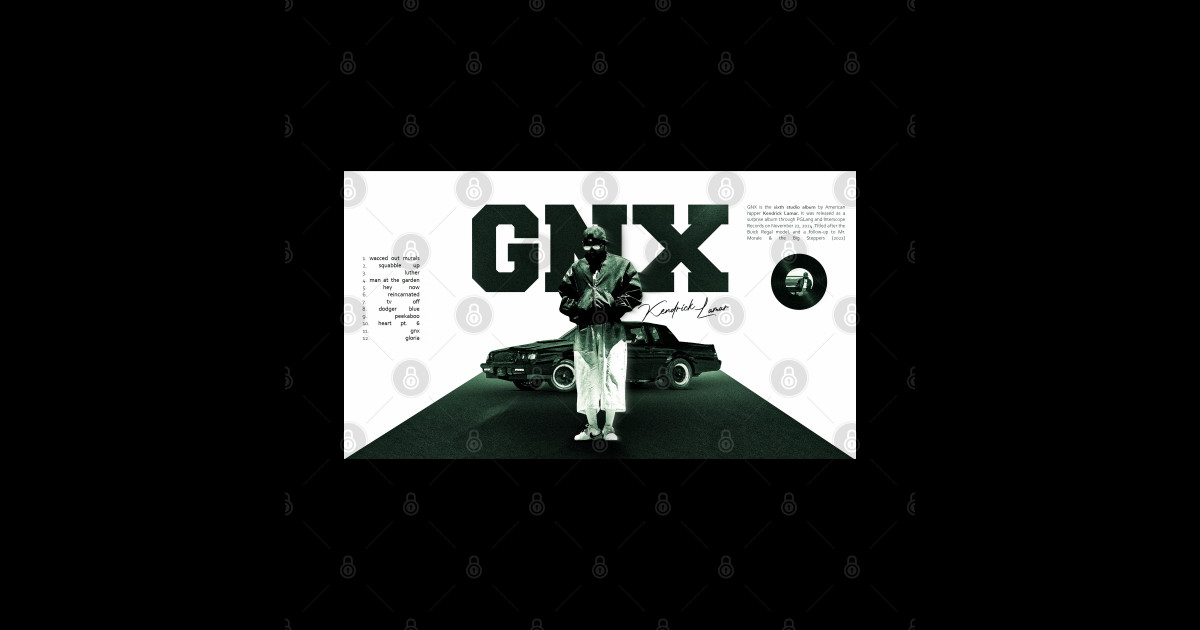 gnx - Gnx - Sticker | TeePublic