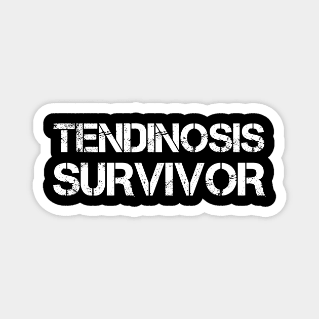 Tendinosis Survivor Tendon Injury - Sports Injury - Magnet | TeePublic