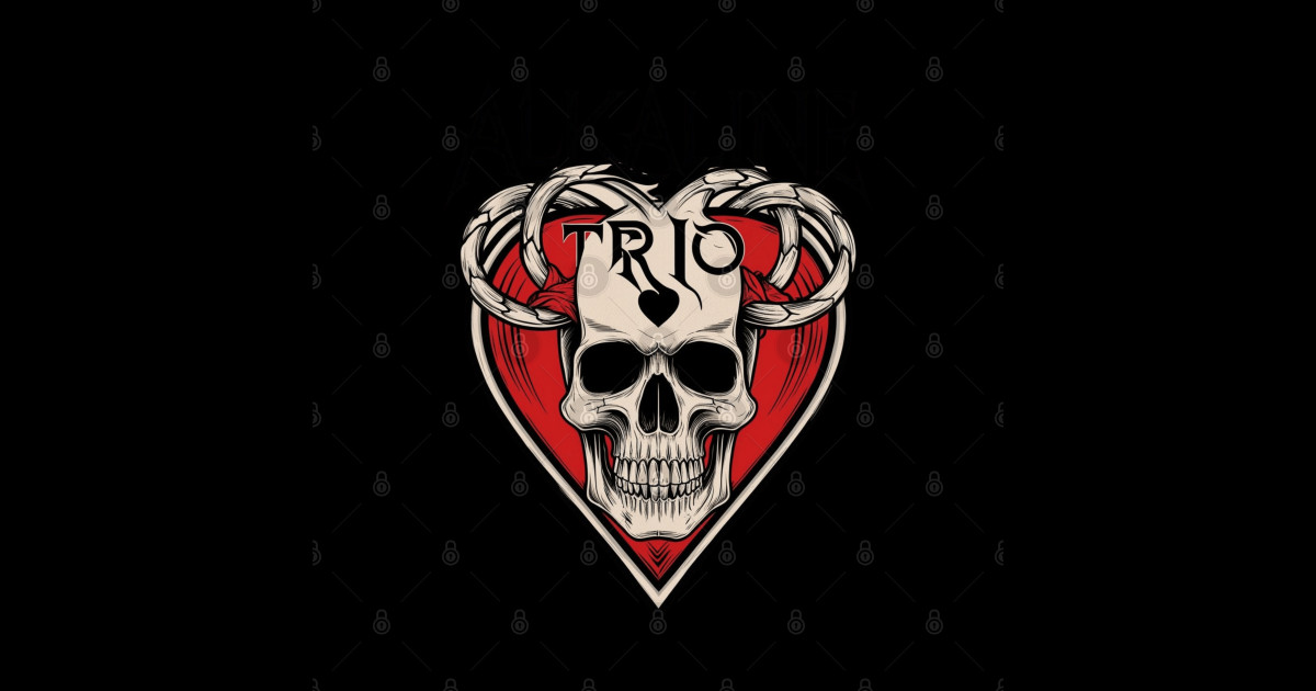 alkaline trio love fan art - Alkaline Trio Band - Sticker | TeePublic