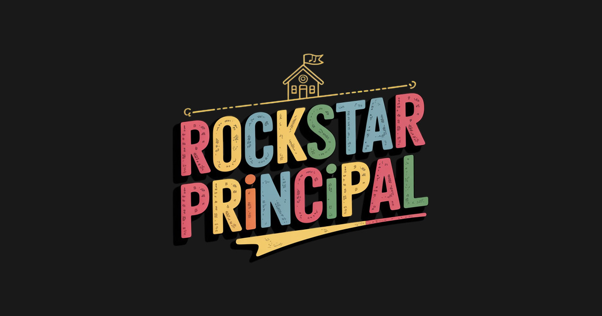 ROCKSTAR PRINCIPAL School Ninja Team Retired Star - Rockstar Principal ...