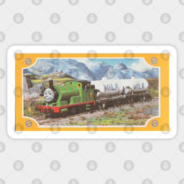 Thomas the Tank Engine Vintage Stamp - Percy - Thomas The Tank Engine ...