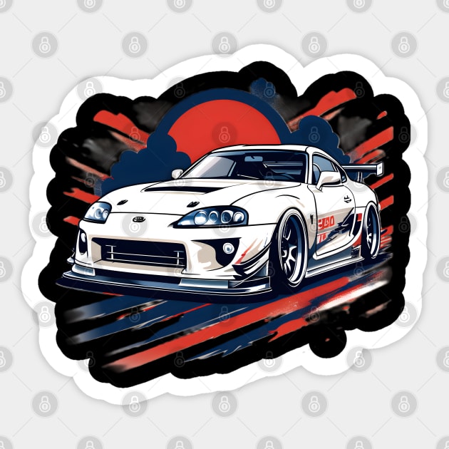 JDM Legend Toyota Supra MK4 - Supra Mk4 - Sticker | TeePublic