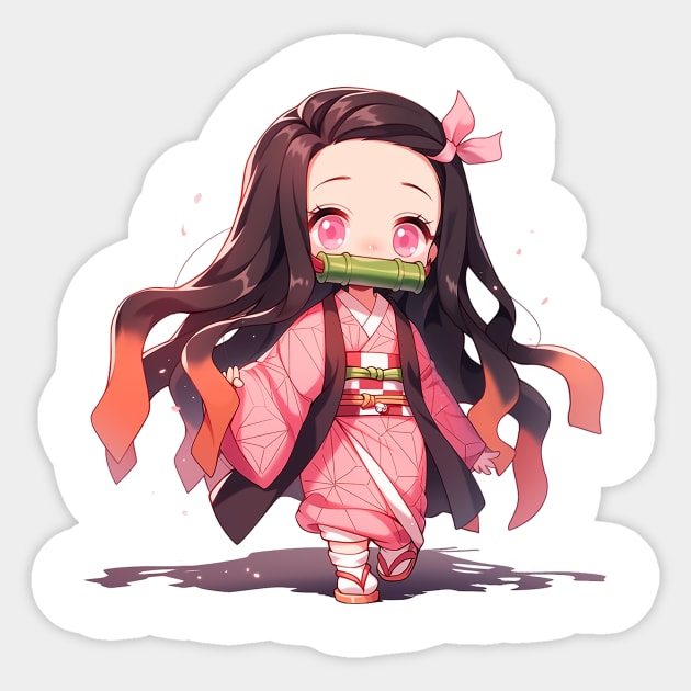 nezuko - Nezuko - Sticker | TeePublic