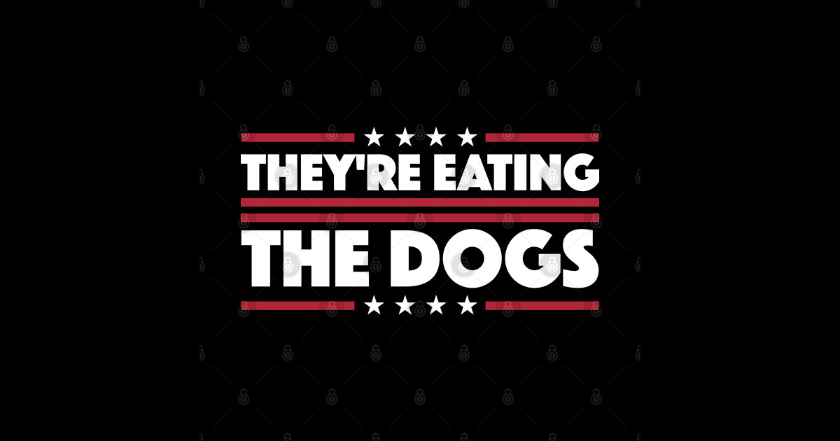 theyre eating the dogs - Theyre Eating The Dogs - Sticker | TeePublic