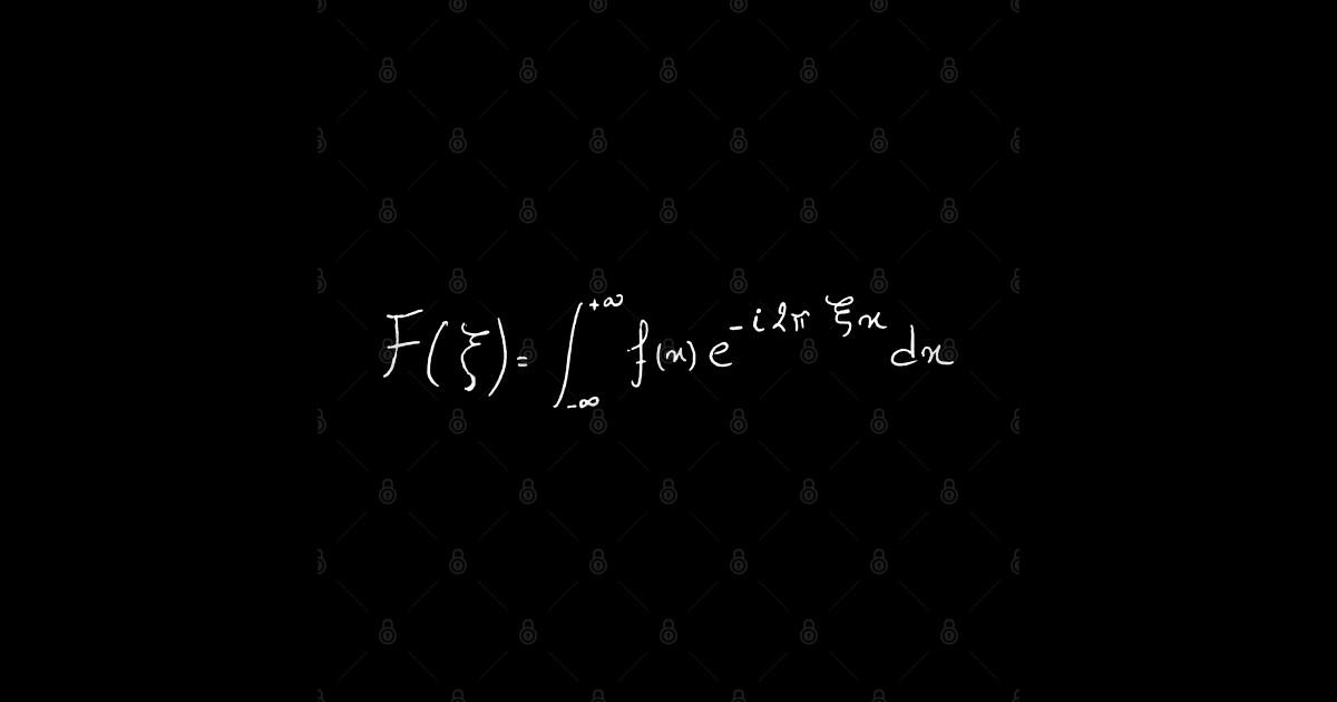 Fourier transform handwritten, math, physics and engineering - Math ...
