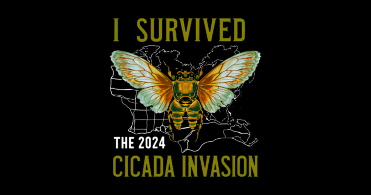 I Survived The 2024 Cicada Invasion Map For Cicada - 2024 Cicada ...