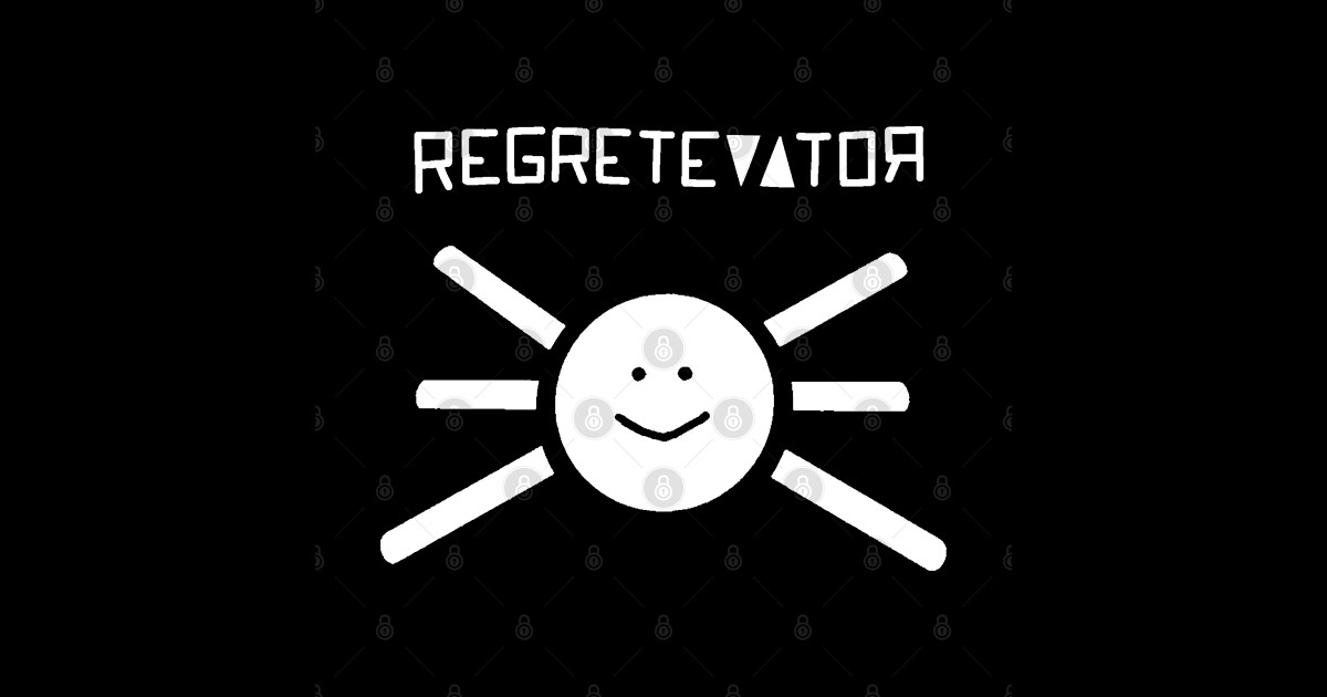 Regretevator - Regretevator - Sticker | TeePublic