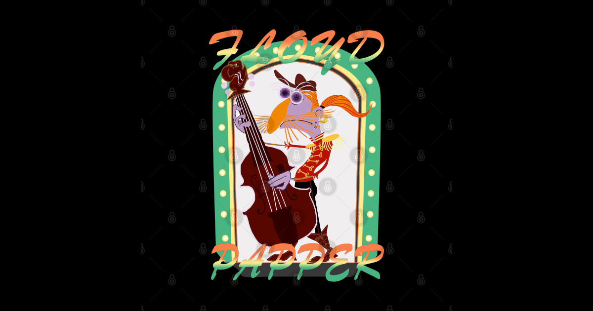 floyd paper play - Muppets - Sticker | TeePublic