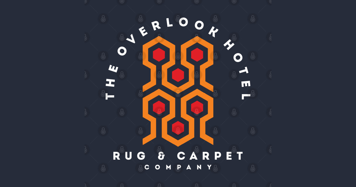 The Overlook Hotel Rug & Carpert Company - modern vintage logo ...