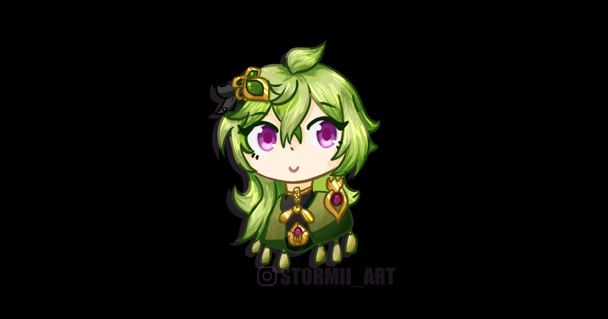 Genshin Impact Chibi Collei - Genshin Impact - Posters and Art Prints ...