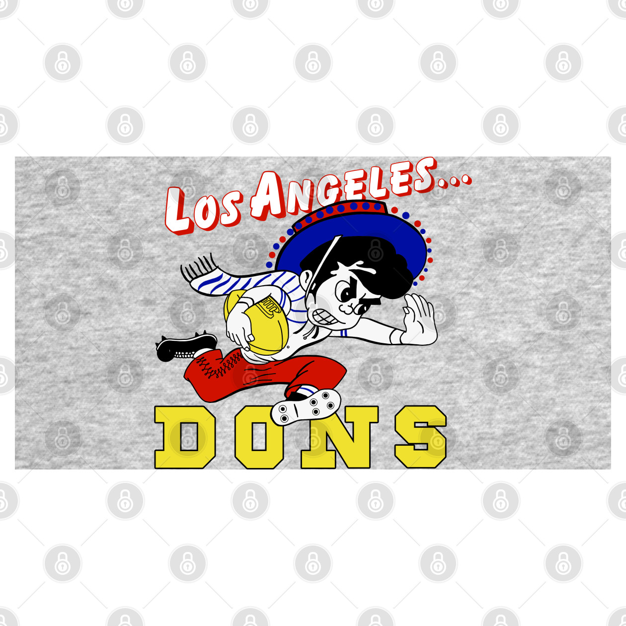 Retro Los Angeles Dons Football 1949 - Los Angeles - T-Shirt | TeePublic