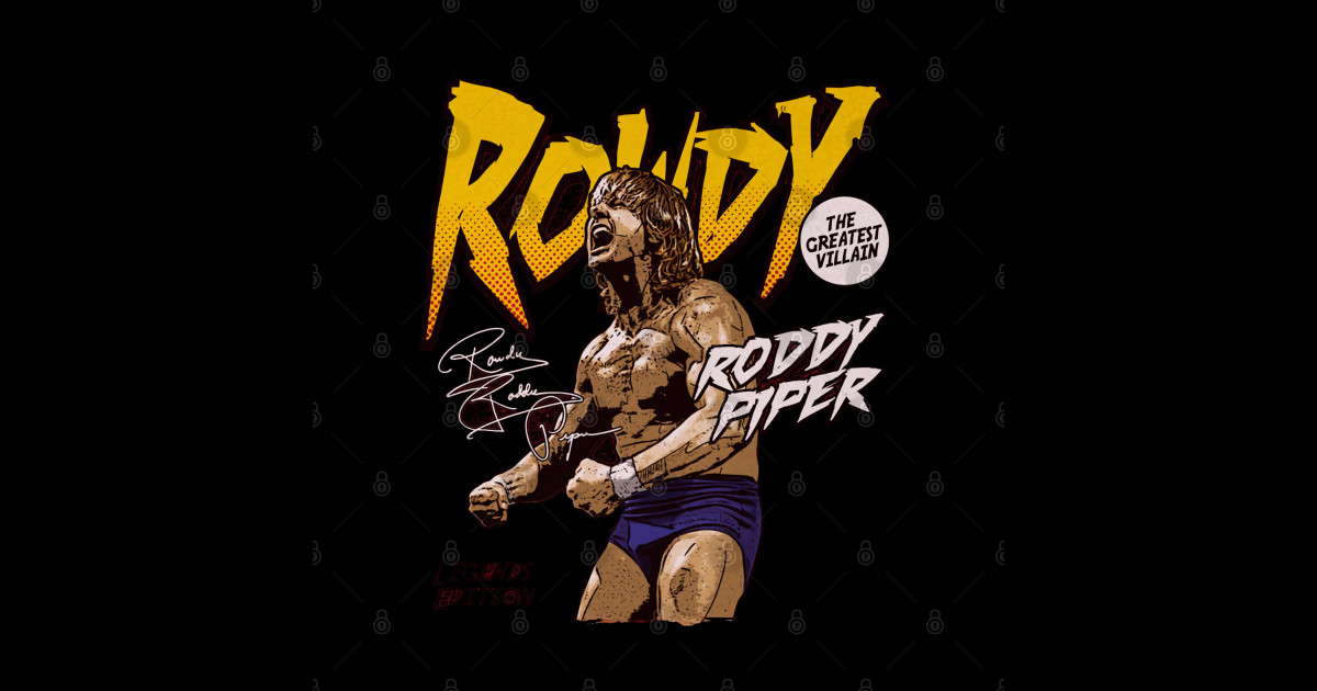 Roddy Piper Comic - Roddy Piper - Sticker | TeePublic