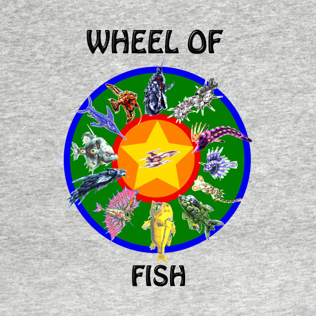WHEEL...OF....FISH!!!! Darius Style - Weird Al Yankovic - T-Shirt ...