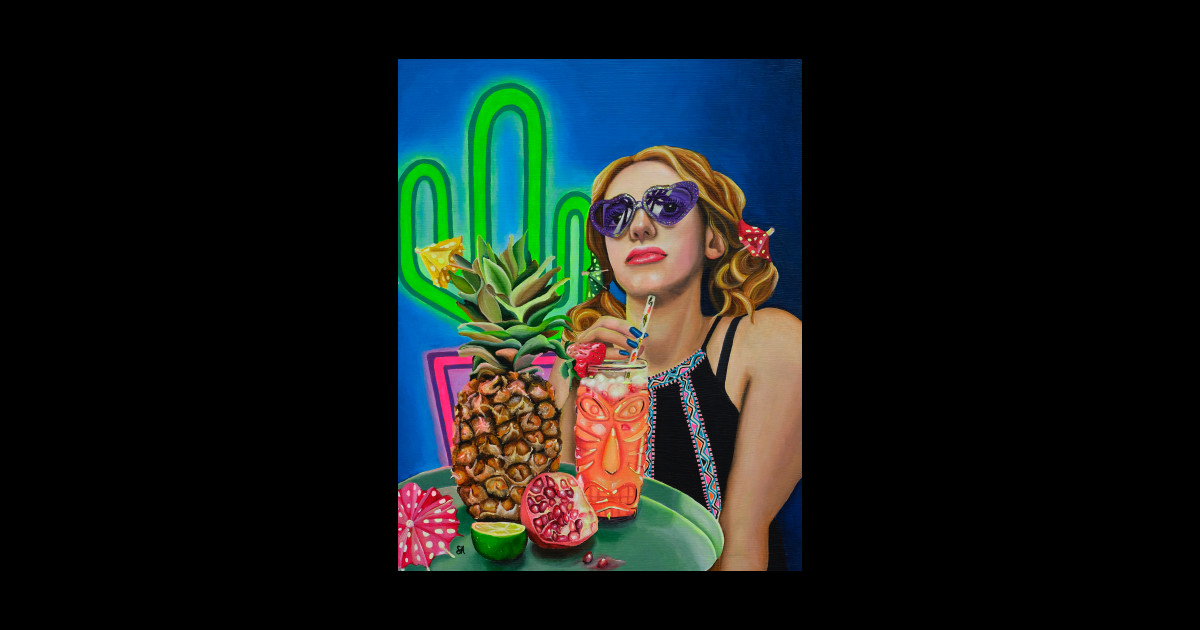 MAI-TAI Girl - Mai Tai - Sticker | TeePublic