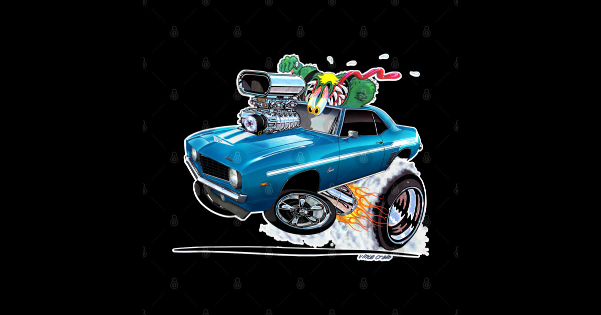 Z RATED 1969 yenko Camaro - Camaro - Sticker | TeePublic