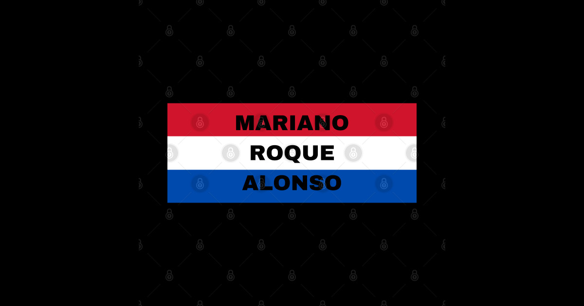 Mariano Roque Alonso City in Paraguay Flag Colors - Paraguay Flag ...