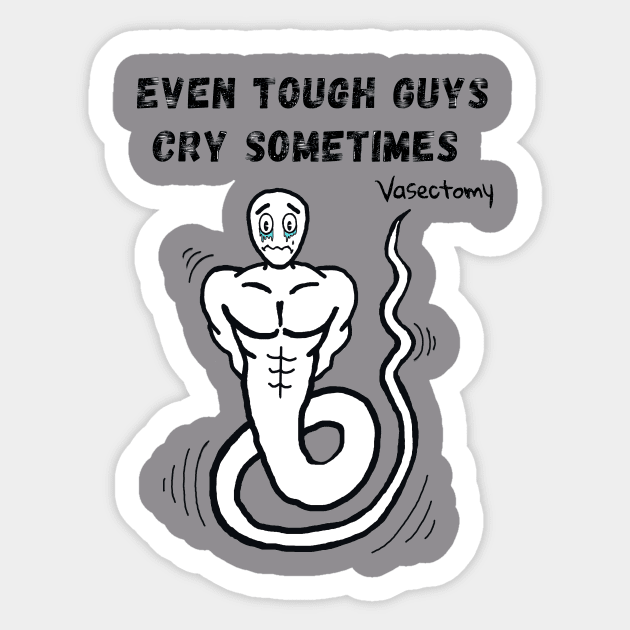 Funny meme about vasectomy - Funny Meme Vasectomy - Sticker | TeePublic