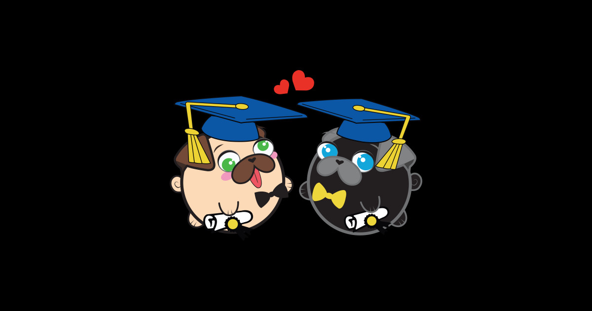 Poopy & Doopy - Graduation - Poopy And Doopy - Sticker | TeePublic