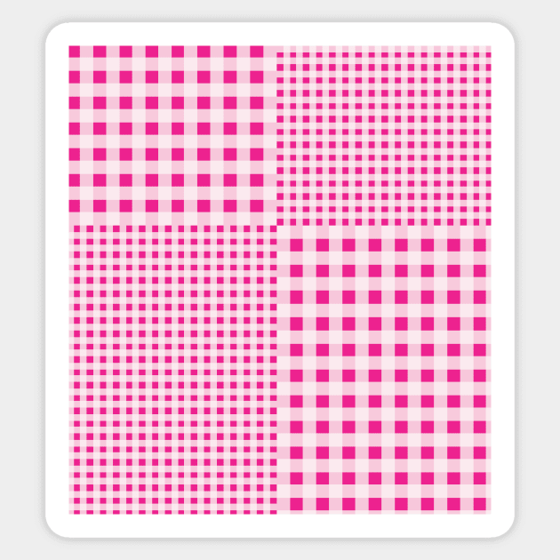 Swanning around Pop it Pink - Geri Judd - Sticker | TeePublic