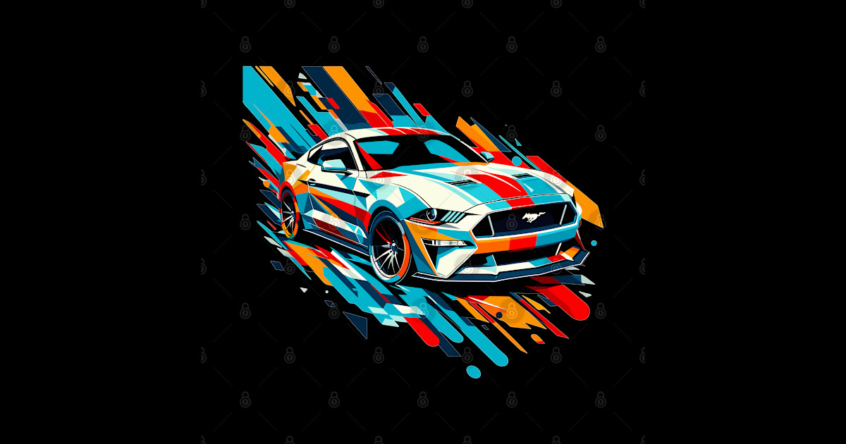 Ford Mustang - Ford Mustang - Sticker | TeePublic