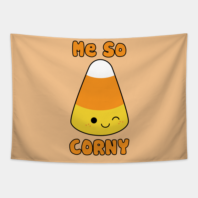 Funny Kawaii Halloween Candycorn - Me so Corny Light - Cute Halloween ...